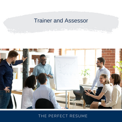 Trainer and Assessor Resume