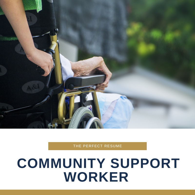 Community Support Worker Resume